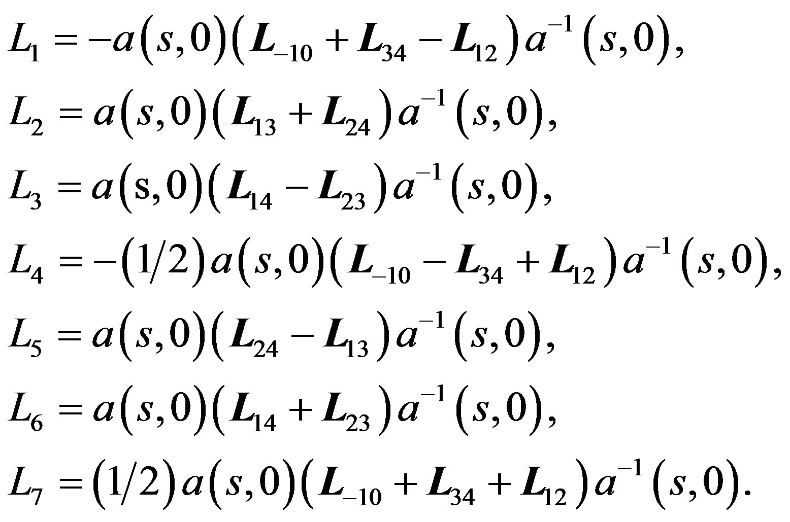 Contractions of Certain Lie Algebras in the Context of the DLF-Theory