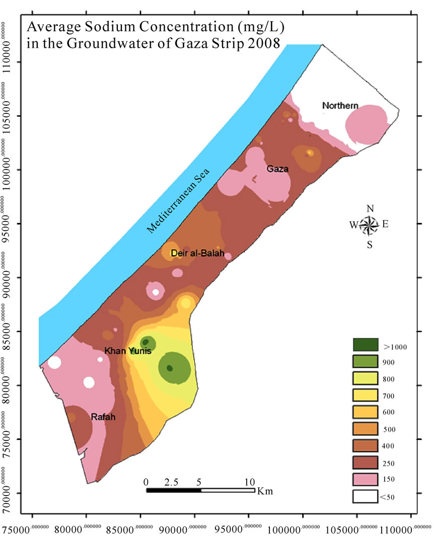 Assessment of Groundwater Quality in the Gaza Strip, Palestine Using ...