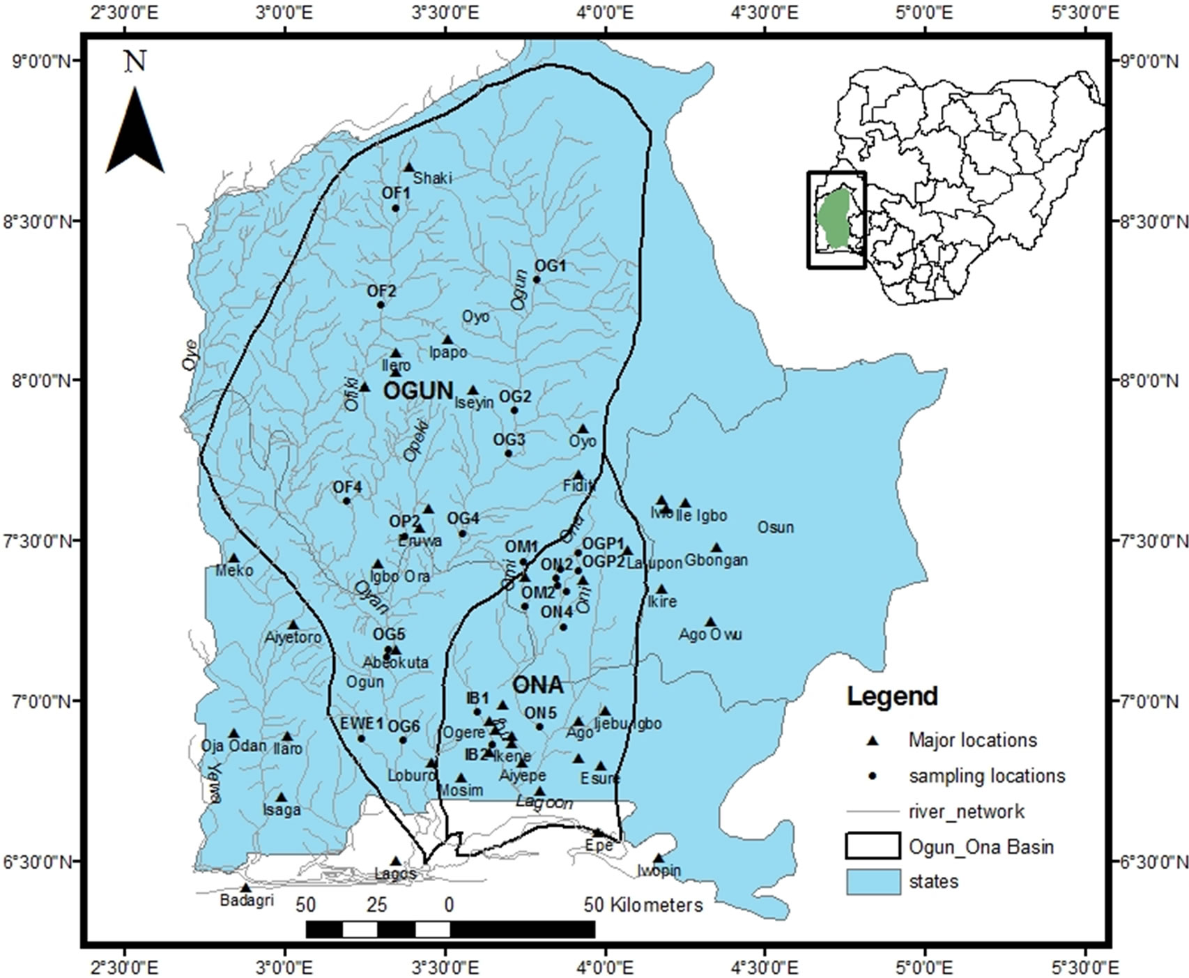 Spatial Variation of Dissolved Nutrient and Heavy Metal Concentrations ...