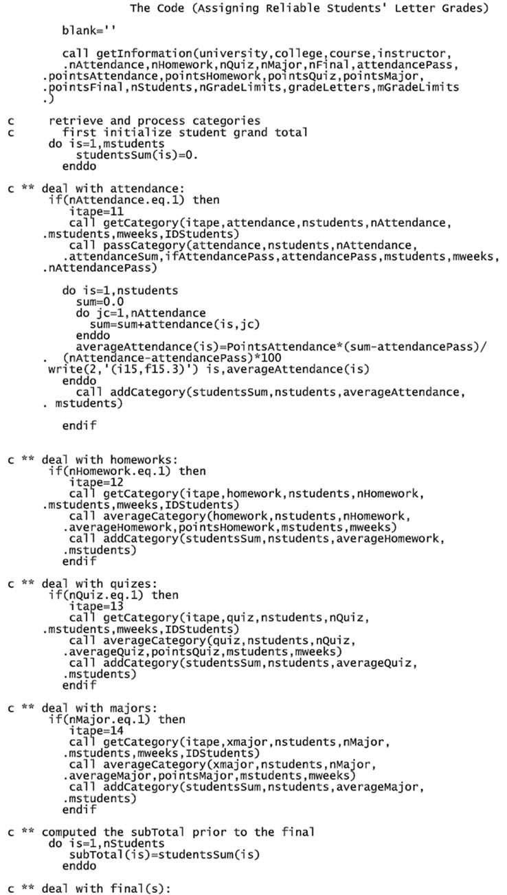 Adaptive System for Assigning Reliable Students’ Letter Grades—A ...