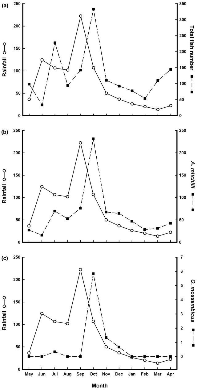Influence of Rainfall Pattern in the Seasonal Variation of Fish ...