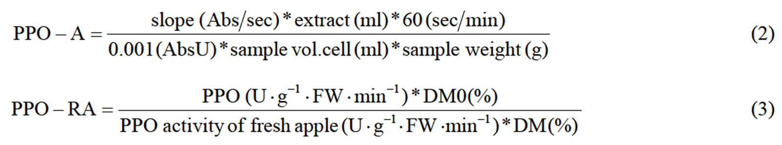 Polyphenol Oxidase Activity and Colour Changes of ‘Starking’ Apple ...