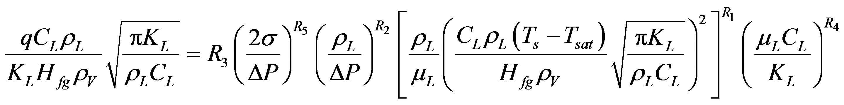 Modeling a General Equation for Pool Boiling Heat Transfer