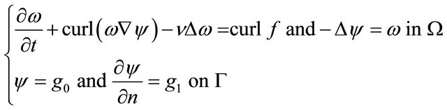 Finite Element Solution Of A Stream Function Vorticity System And Its Application To The Navier