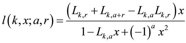On the k–Lucas Numbers of Arithmetic Indexes