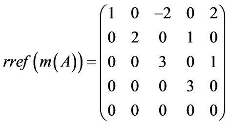 Rhotrix Linear Transformation