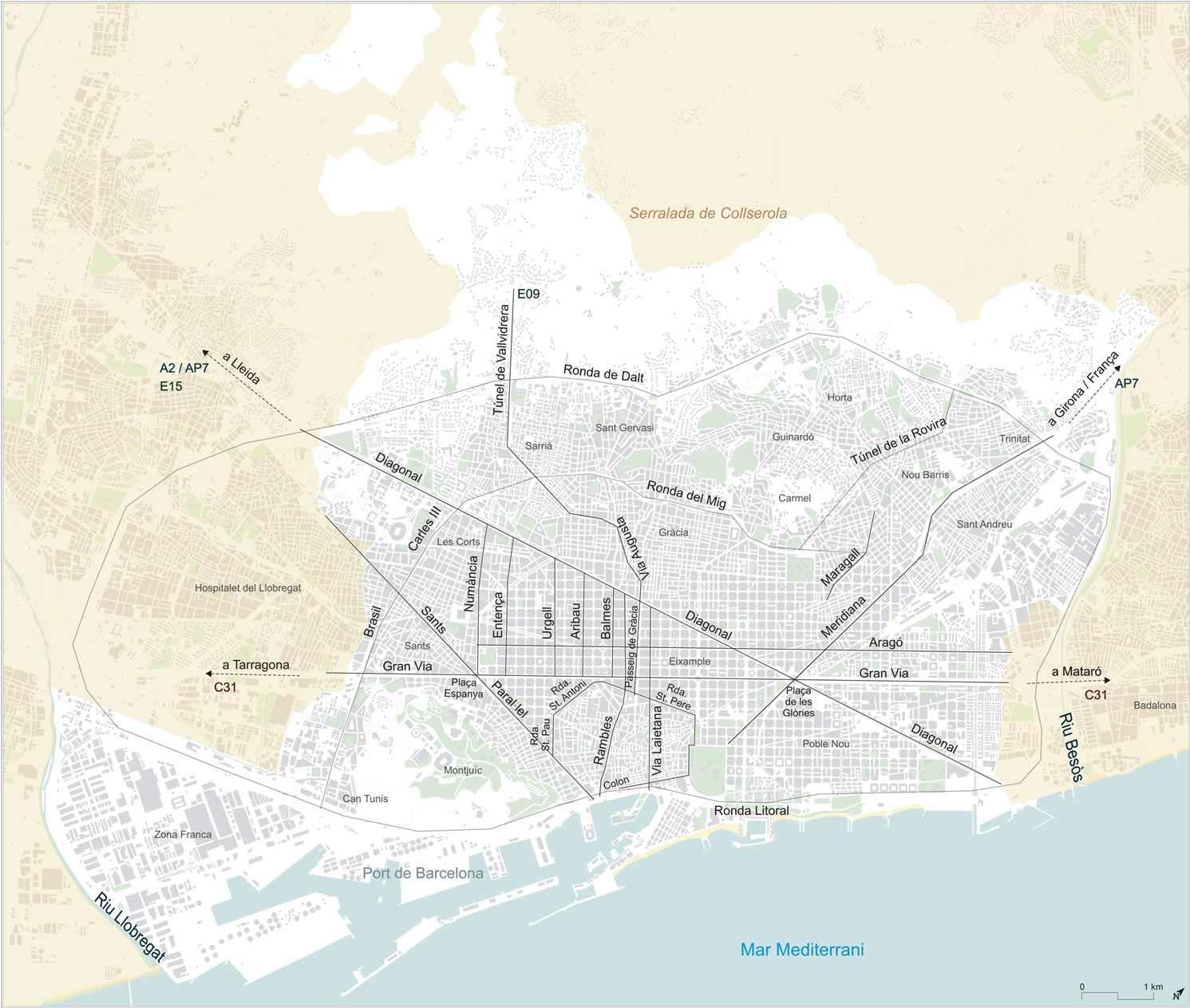 Google Maps Street Maps Barcelona