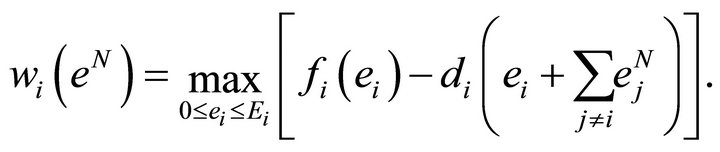 A Variational Inequality Approach to a Class of Environmental ...