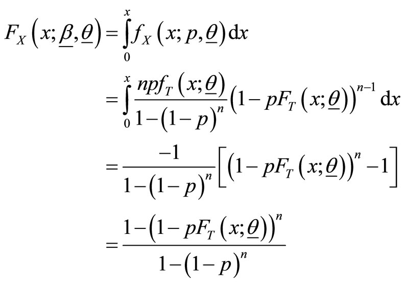 A Class of Truncated Binomial Lifetime Distributions