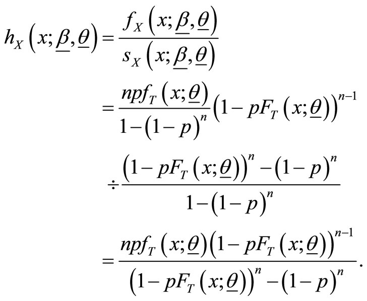 A Class of Truncated Binomial Lifetime Distributions