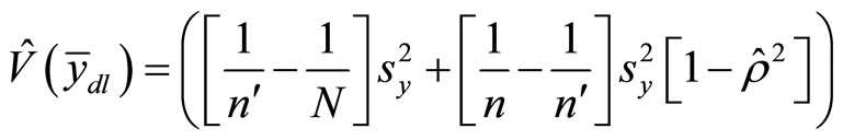 Effect Of Correlation Level On The Use Of Auxiliary Variable In Double Sampling For Regression