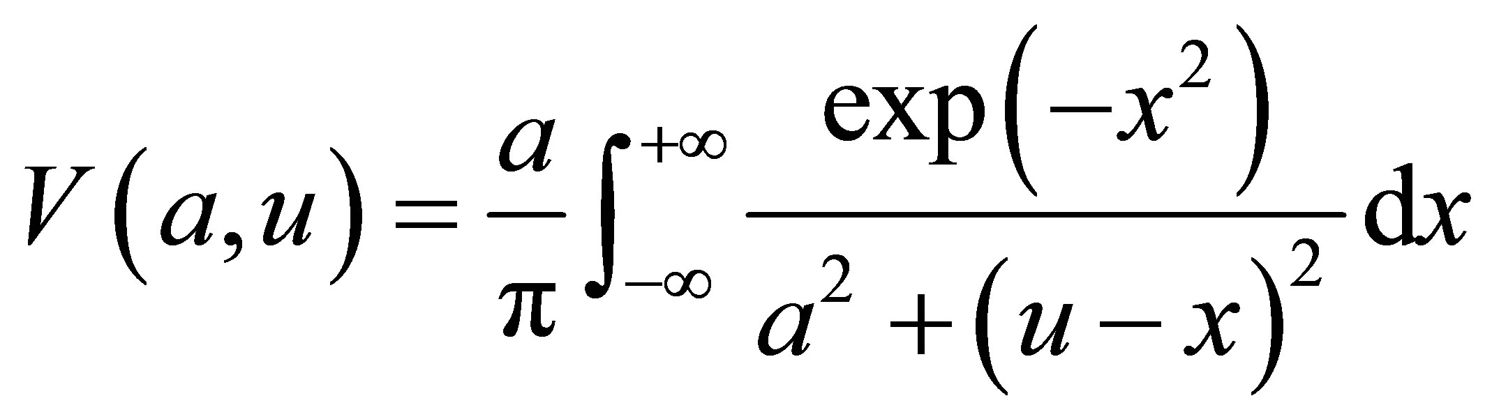 Calculation of the Voigt Function in the Region of Very Small Values of ...