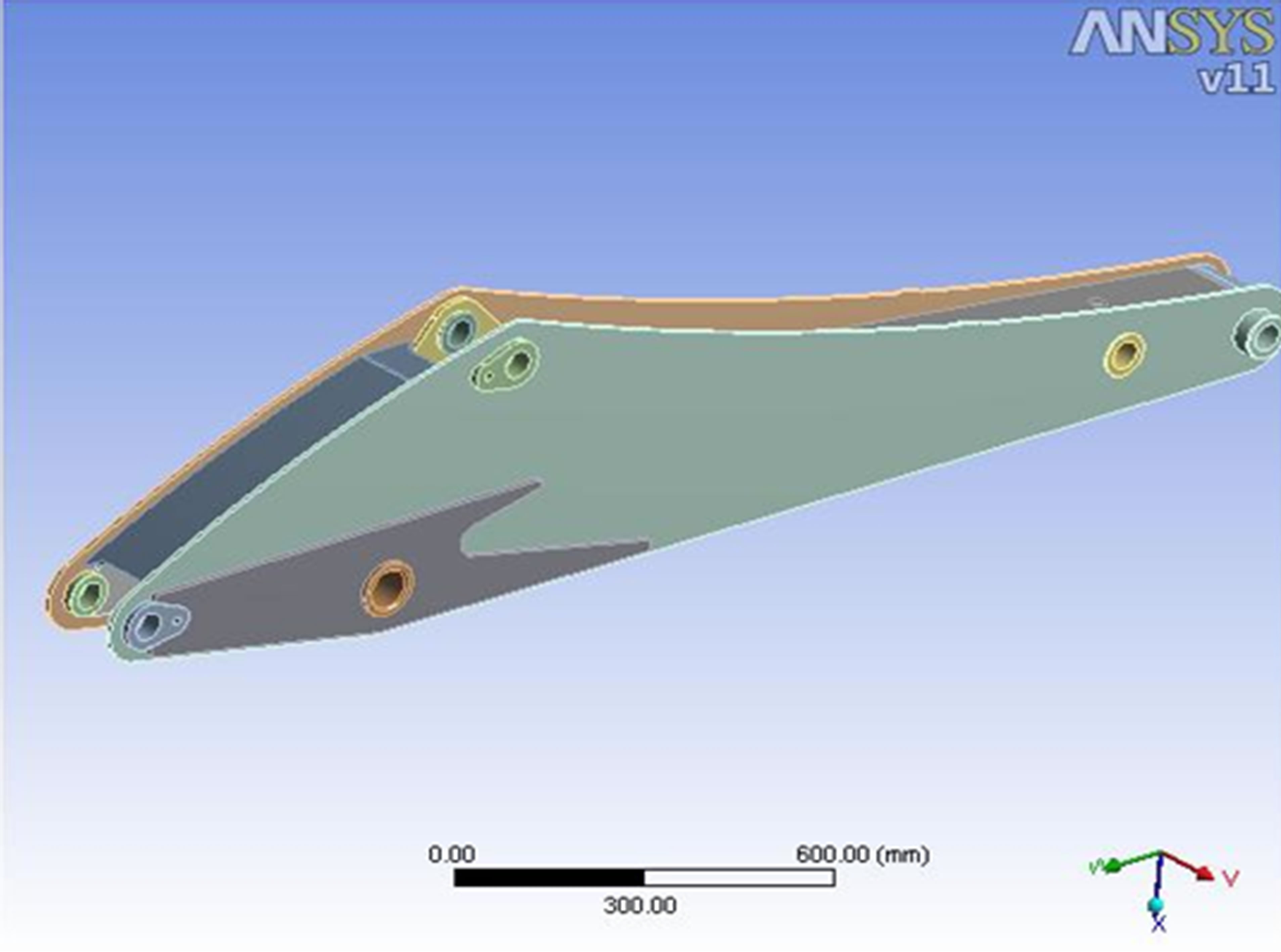 The Improvements of the Backhoe-Loader Arms