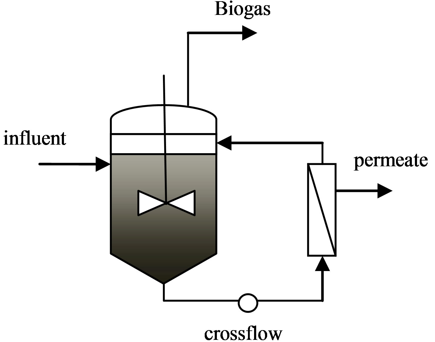 Anaerobic Membrane Bioreactors (AnMBR) for Wastewater Treatment