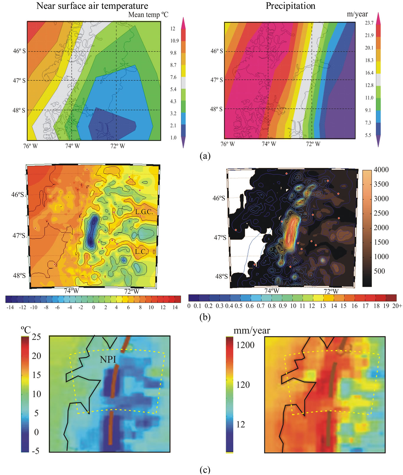 Modeling Near-Surface Air Temperature and Precipitation Using WRF with ...