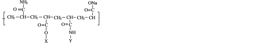 Chemical Structure of Surfactant-Grafted Polyacrylamide Used in Oilfields