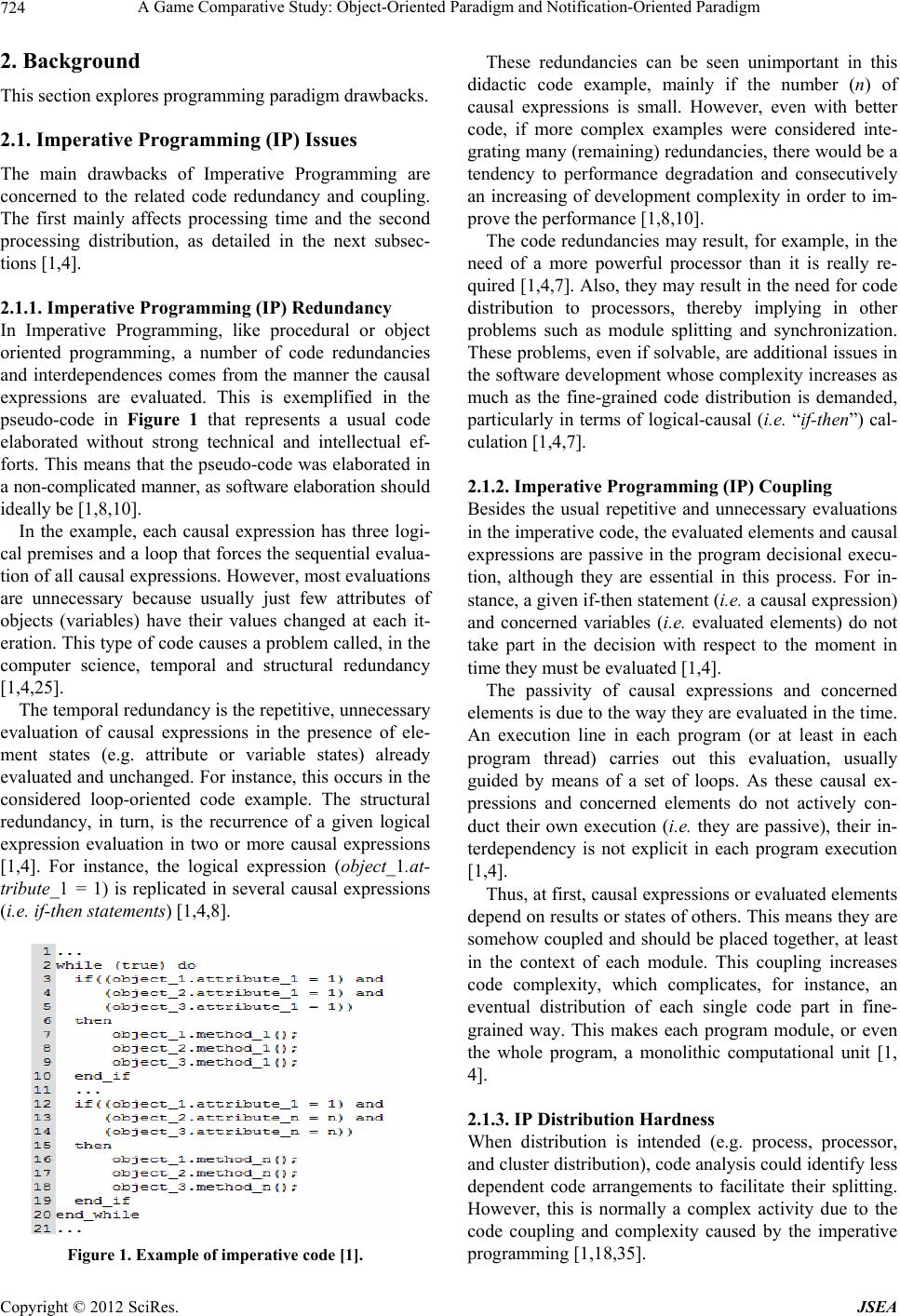 A Game Comparative Study: Object-Oriented Paradigm and Notification-Oriented Paradigm
