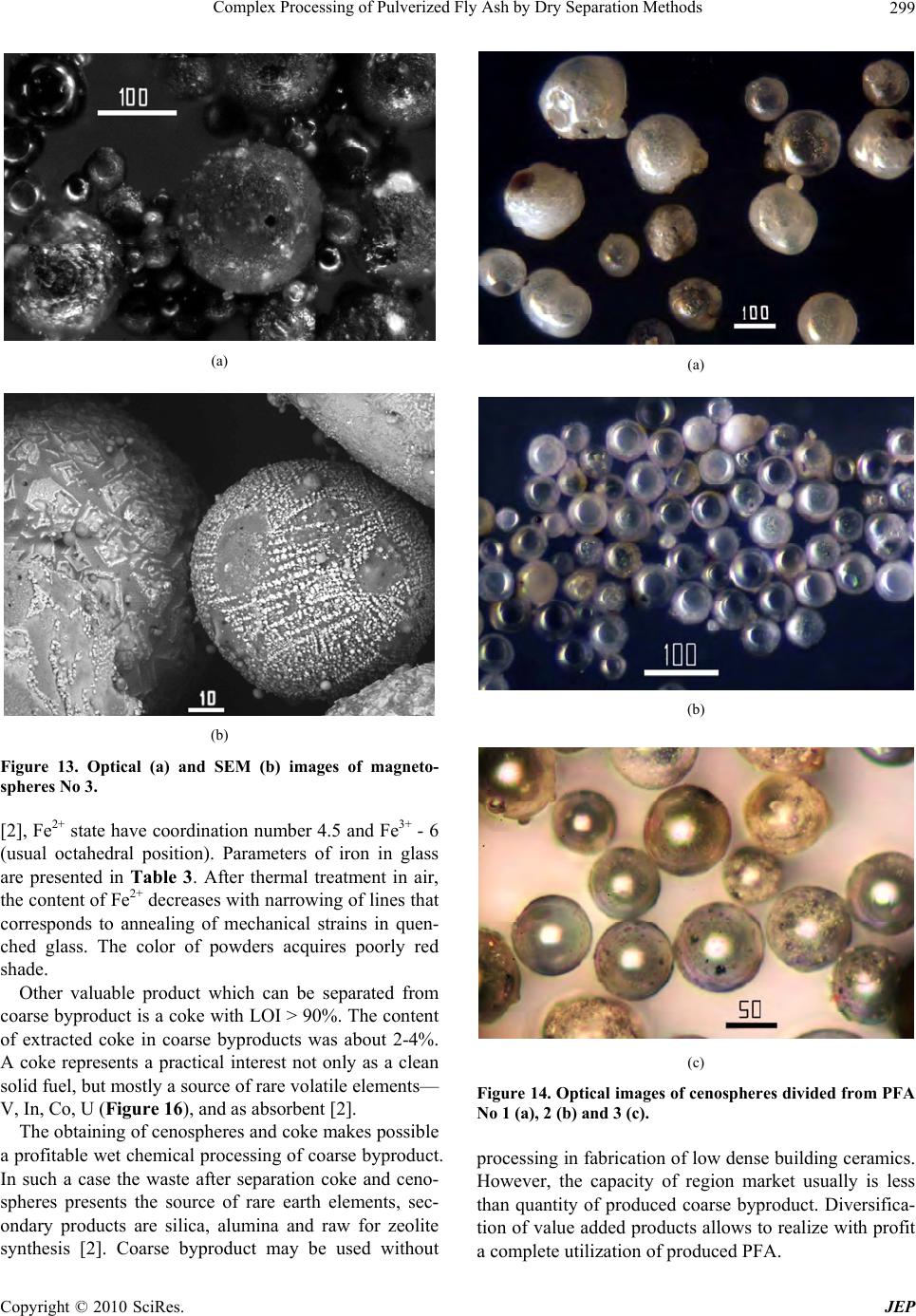 Complex Processing of Pulverized Fly Ash by Dry Separation Methods