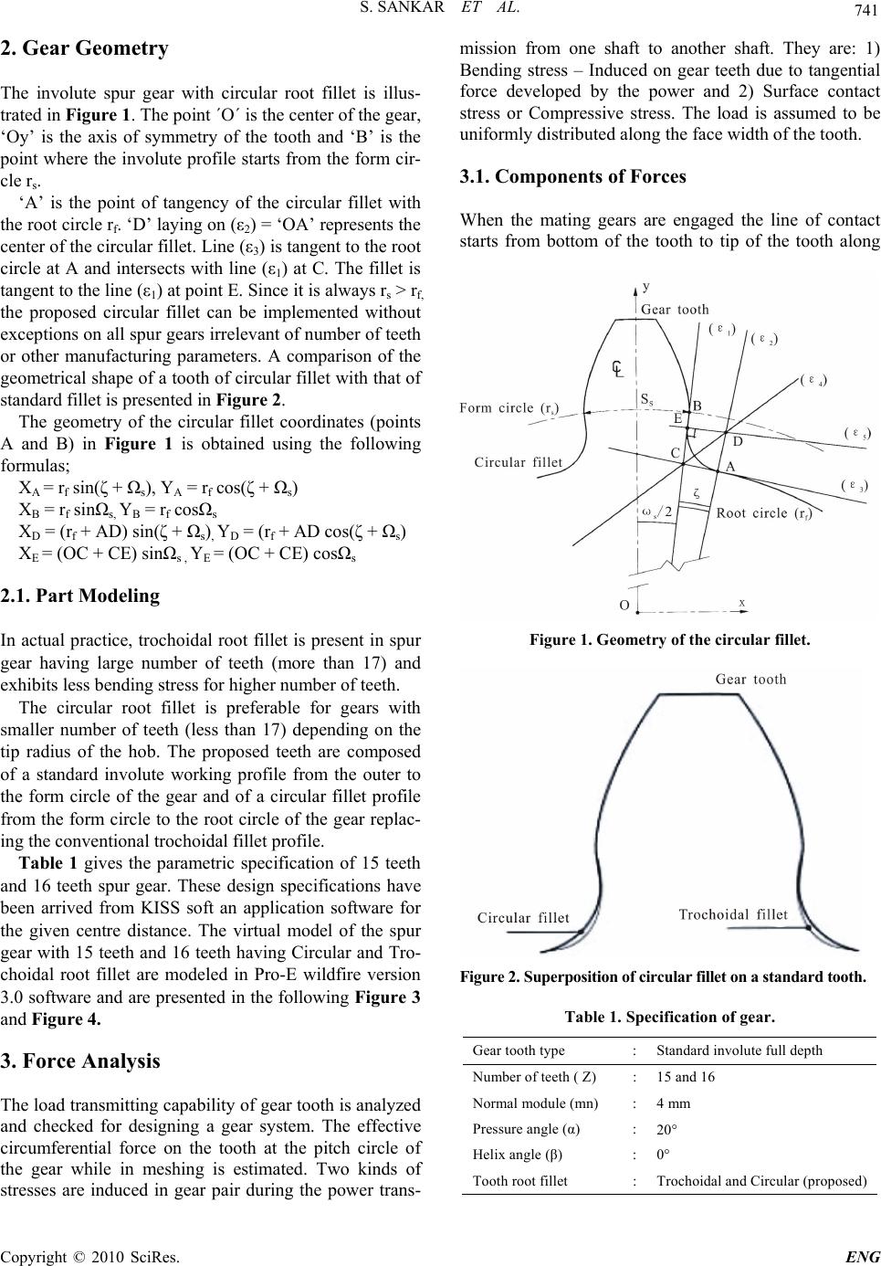 Profile Modification for Increasing the Tooth Strength in Spur Gear ...