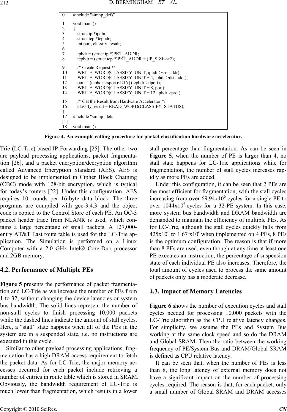 SimNP: A Flexible Platform for the Simulation of Network Processing Systems