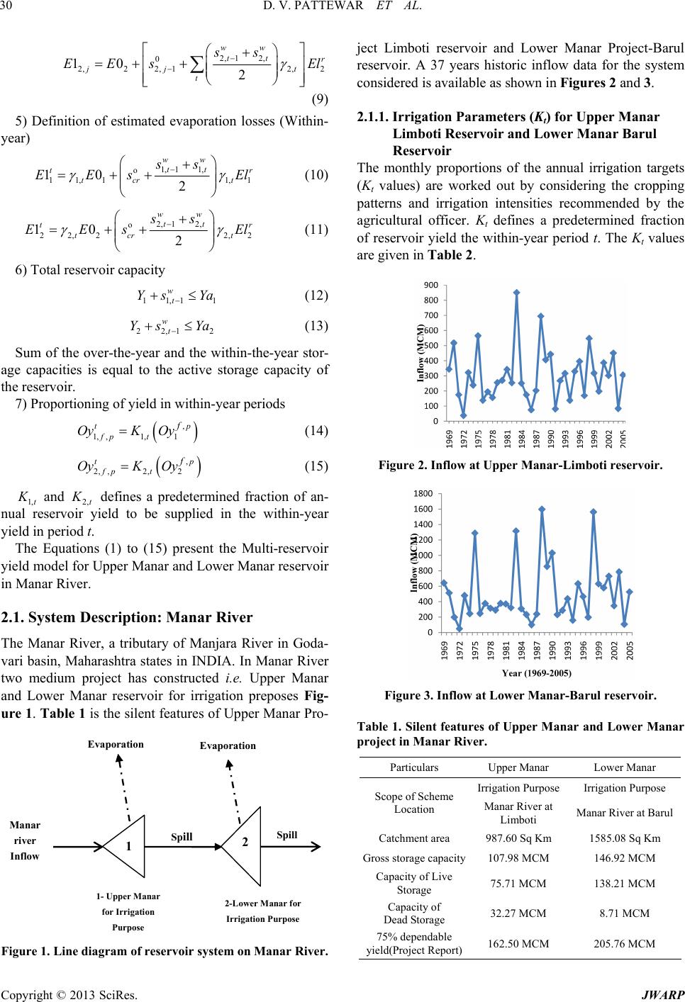 Yield Estimation for a Single Purpose Multi-Reservoir System Using LP Based Yield Model