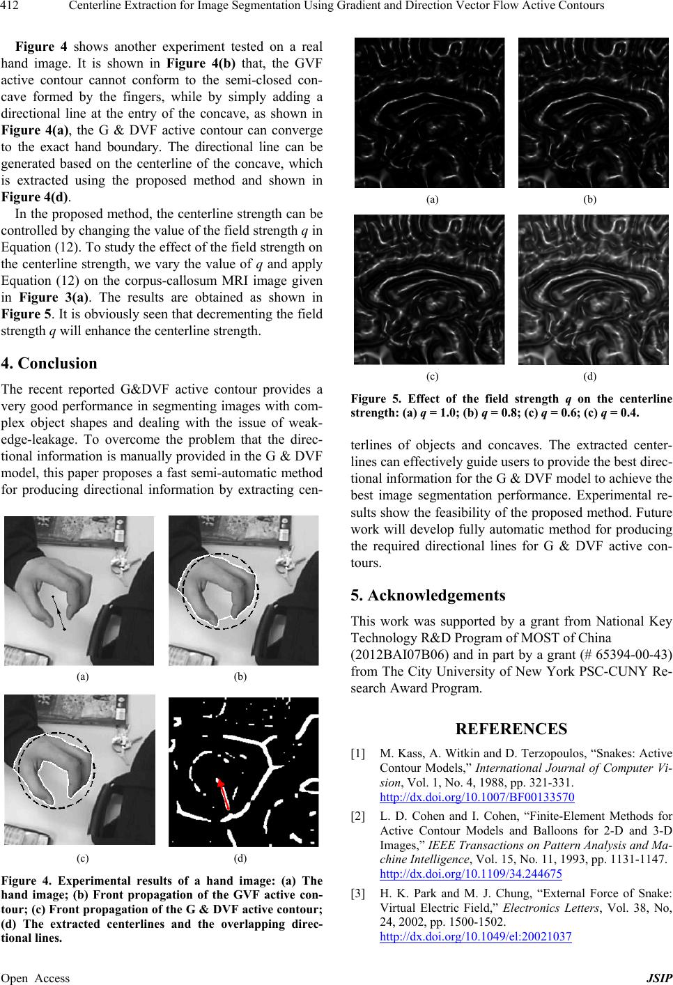 Centerline Extraction For Image Segmentation Using Gradient And Direction Vector Flow Active