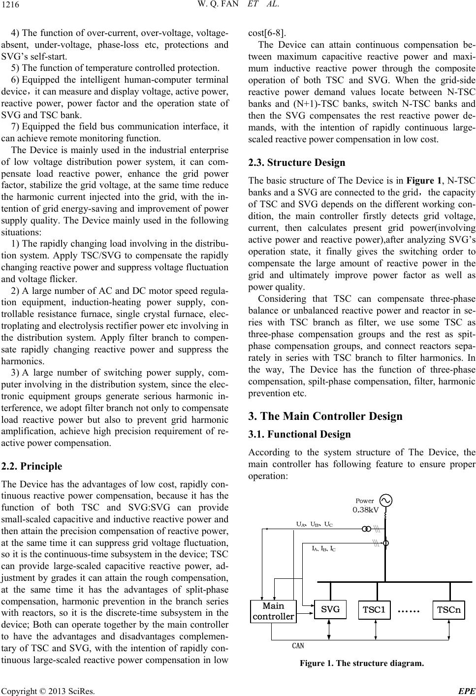 The Development of Network based Composite Power quality Regulation Device