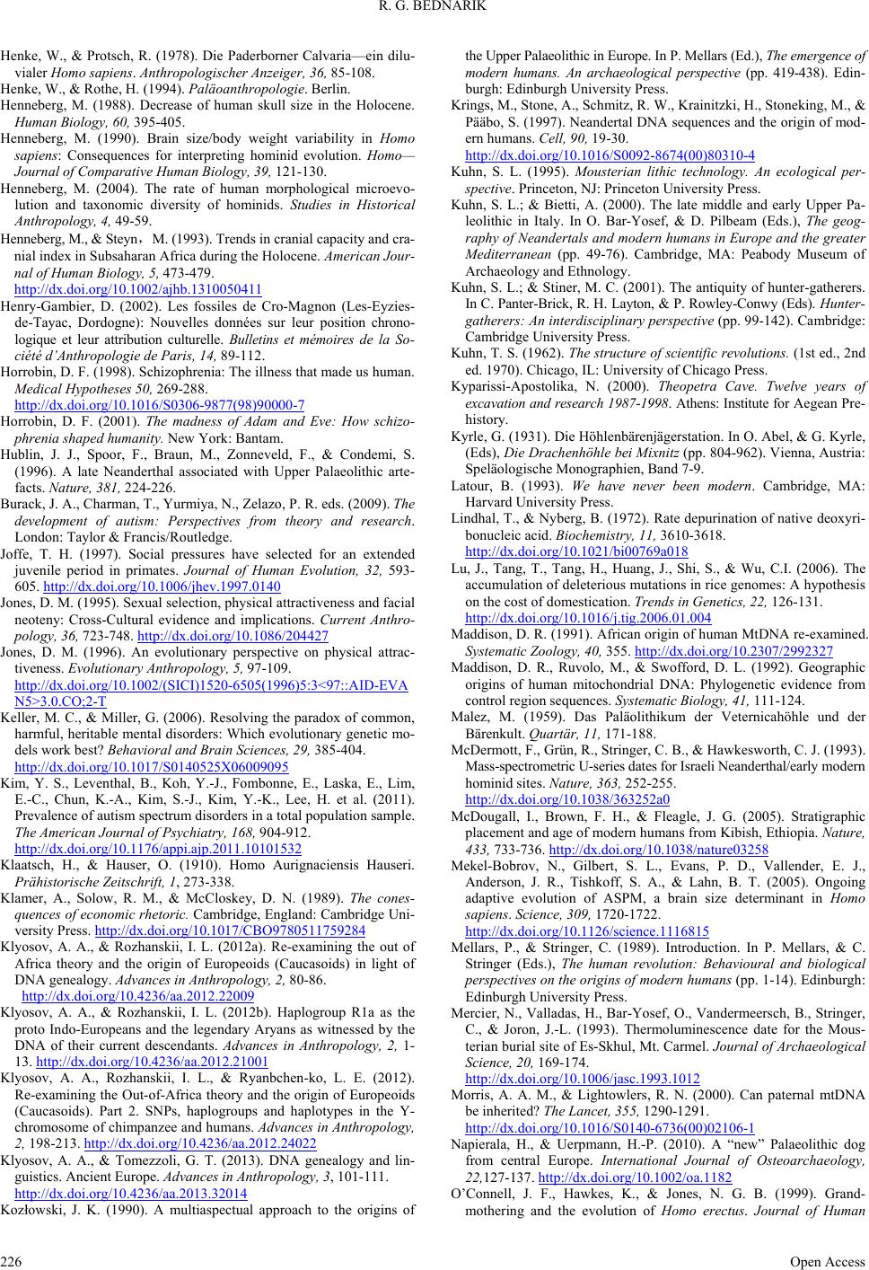 African Eve: Hoax or Hypothesis?