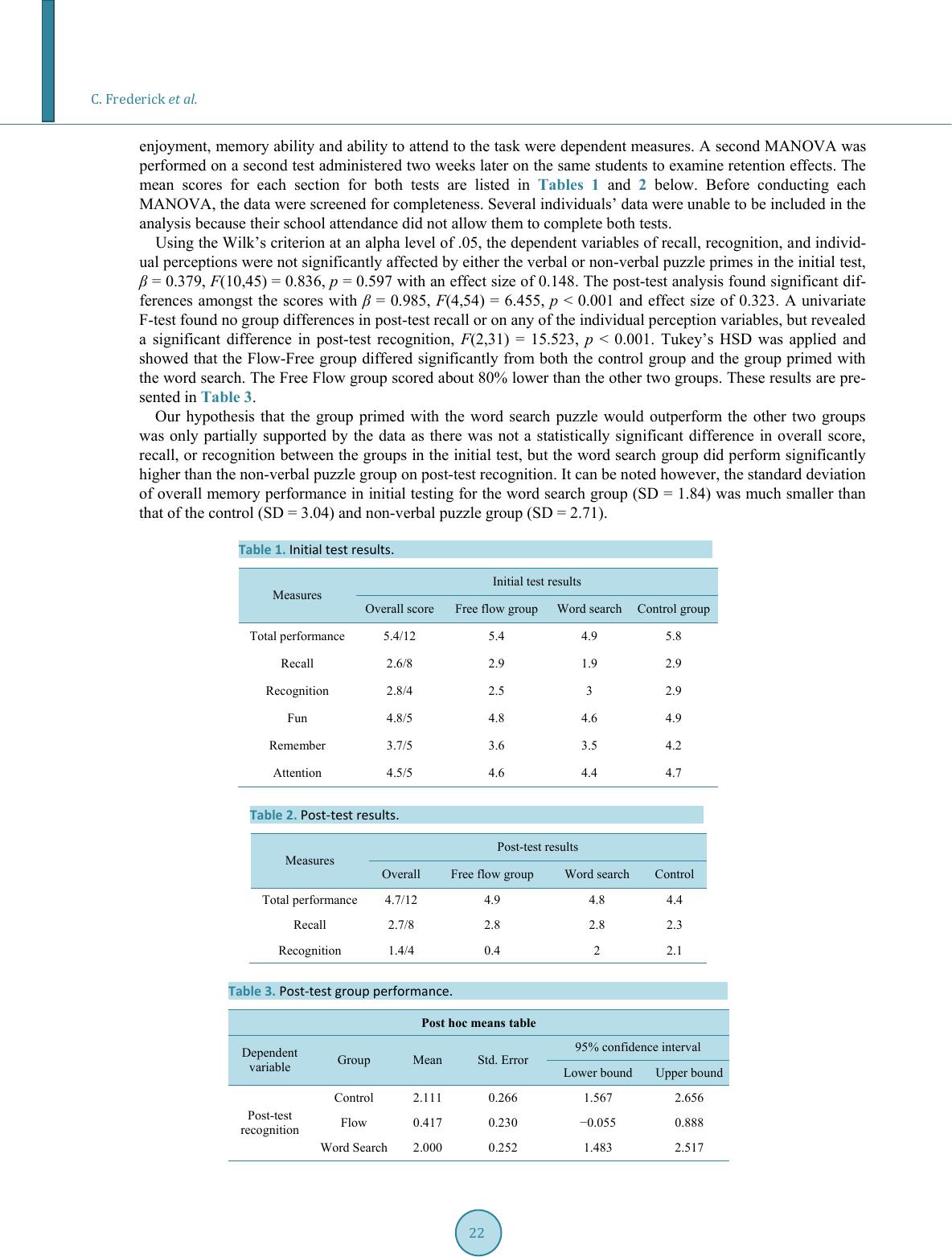 The Use of Apps to Prime Learning for a Verbal Task