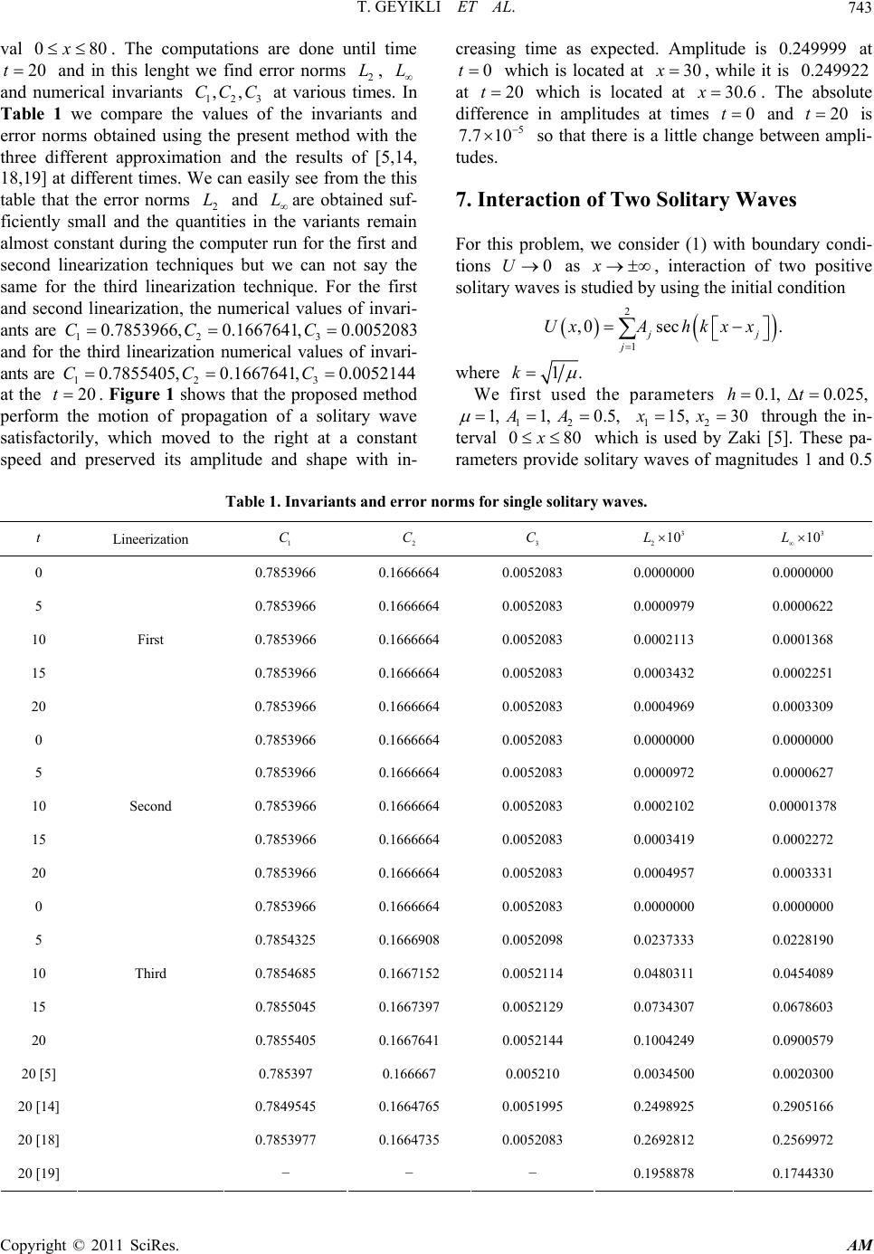 Septic B-Spline Collocation Method for the Numerical Solution of the Modified Equal Width Wave ...
