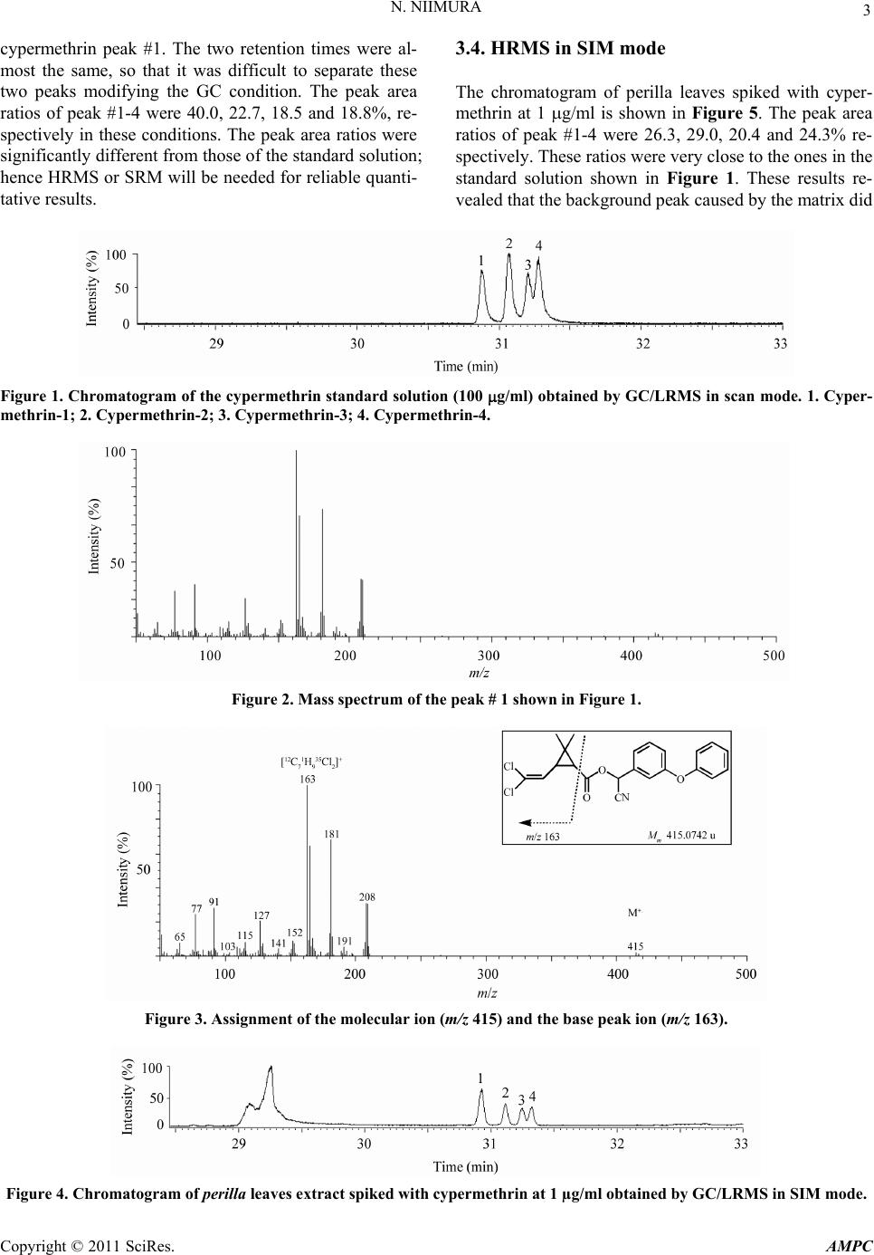 Effectiveness of Selected Reaction Monitoring for rapid assay of ...