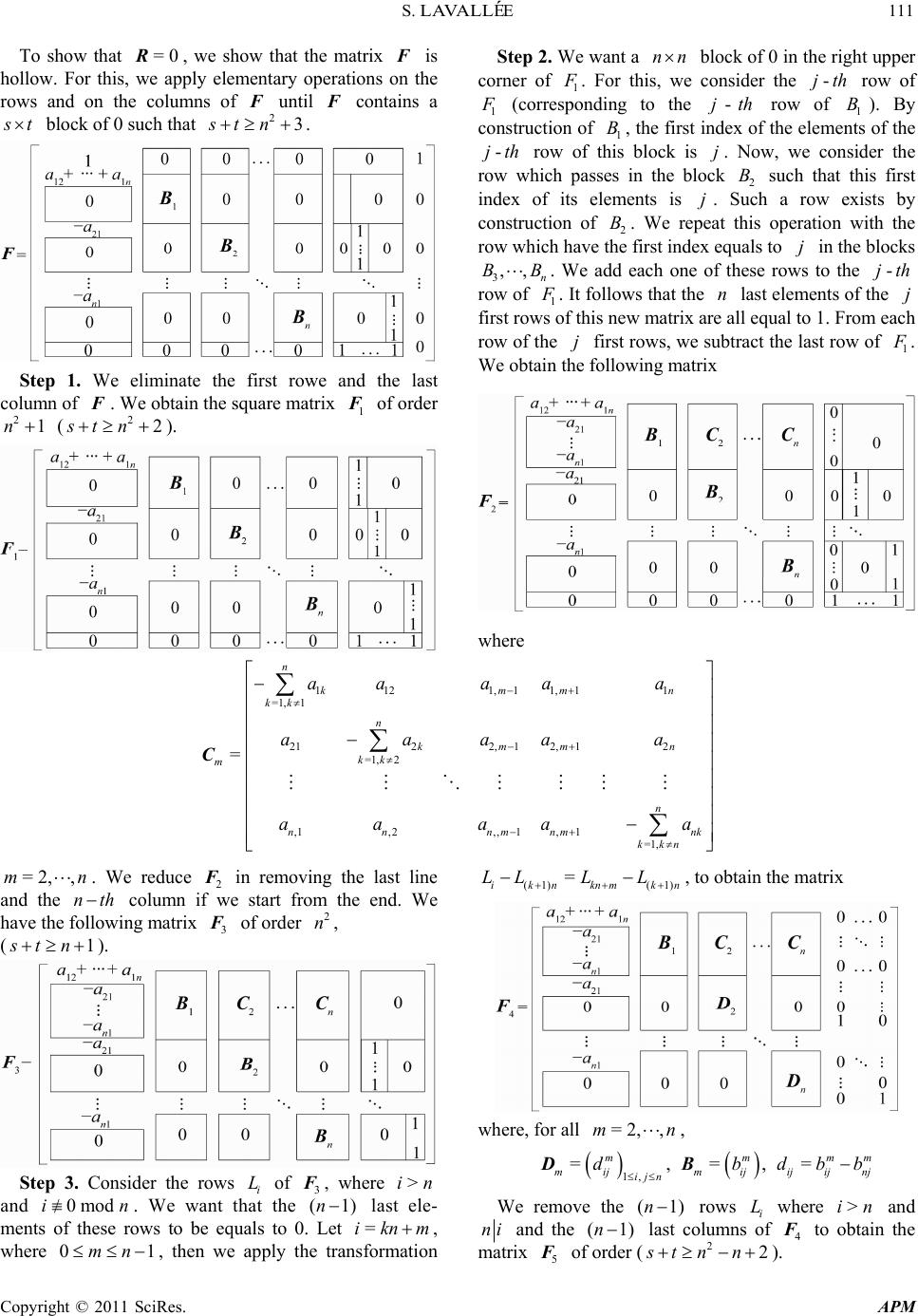 Left Eigenvector of a Stochastic Matrix