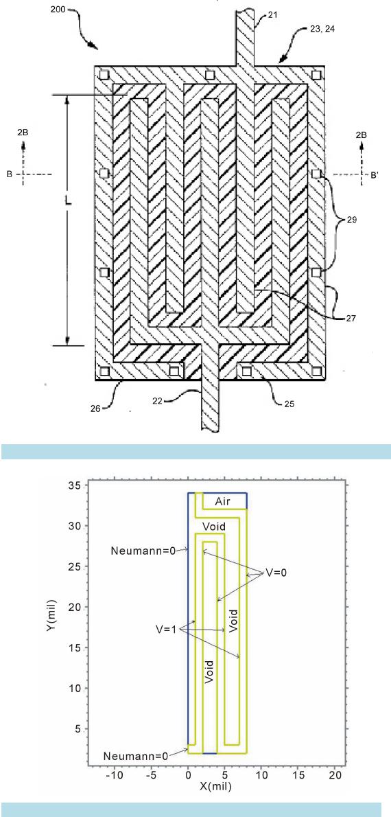 Capacitance of a Three-Dimensional Interdigitated (MIM) Capacitor