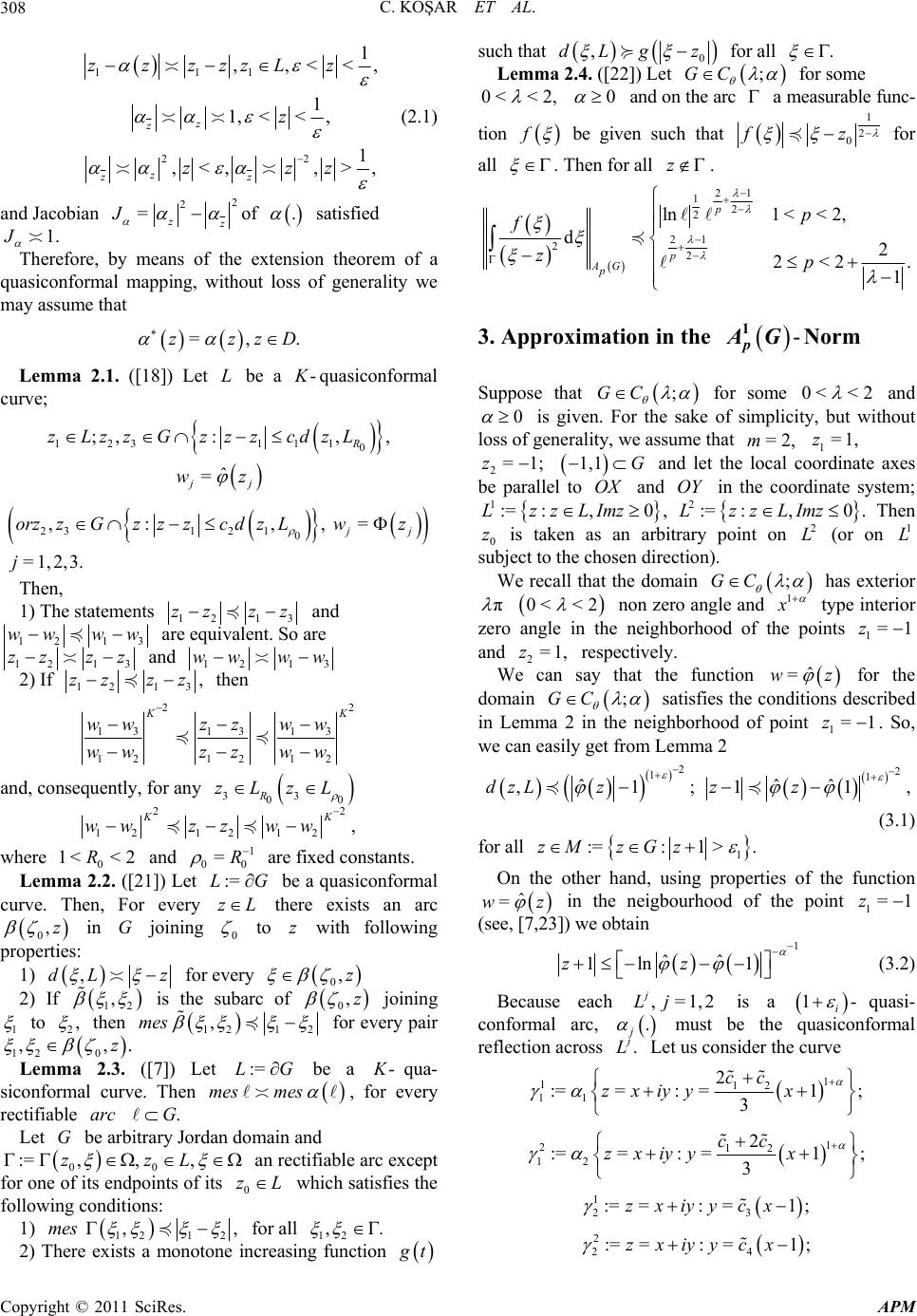 Uniform Convergence of Extremal Polynomials When Domains Have Corners ...