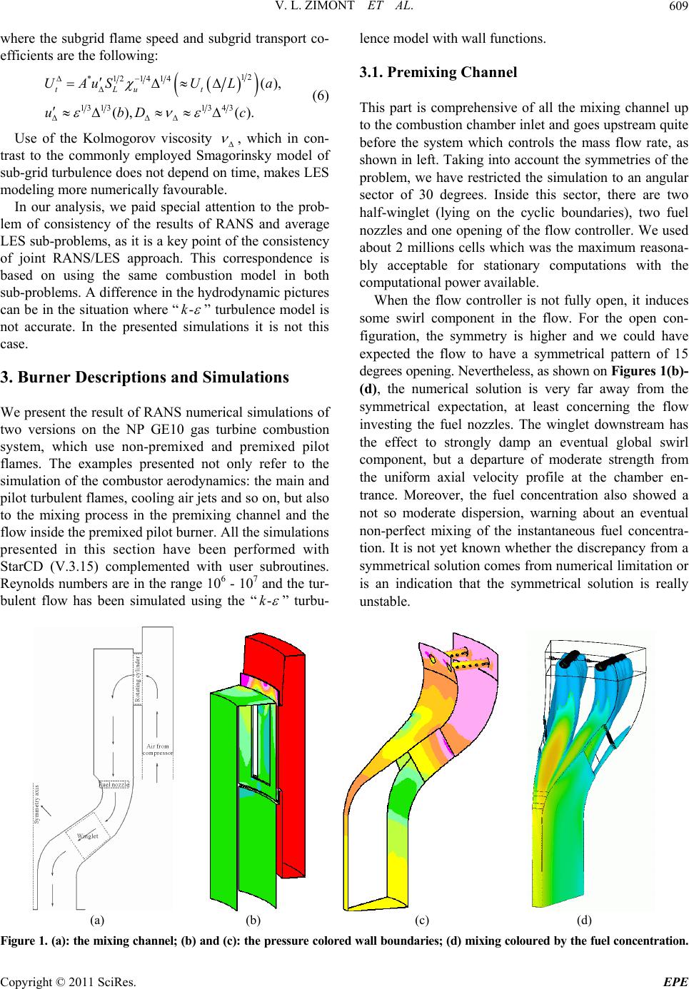 RANS and LES Modeling of the GE10 Burner